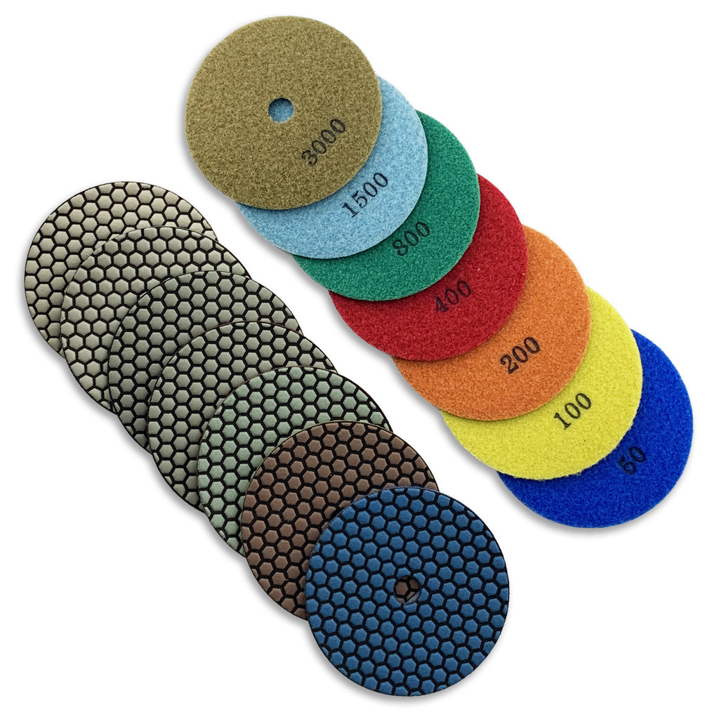High Performance Dry Stone/Concrete Polishing Pads – EDiamondTools