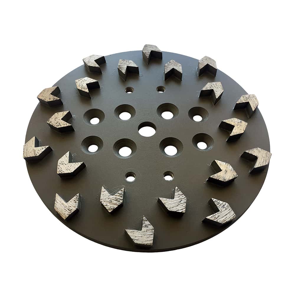 Diamond Grinding Disc Plate for Floor Grinders - 10" – EDiamondTools